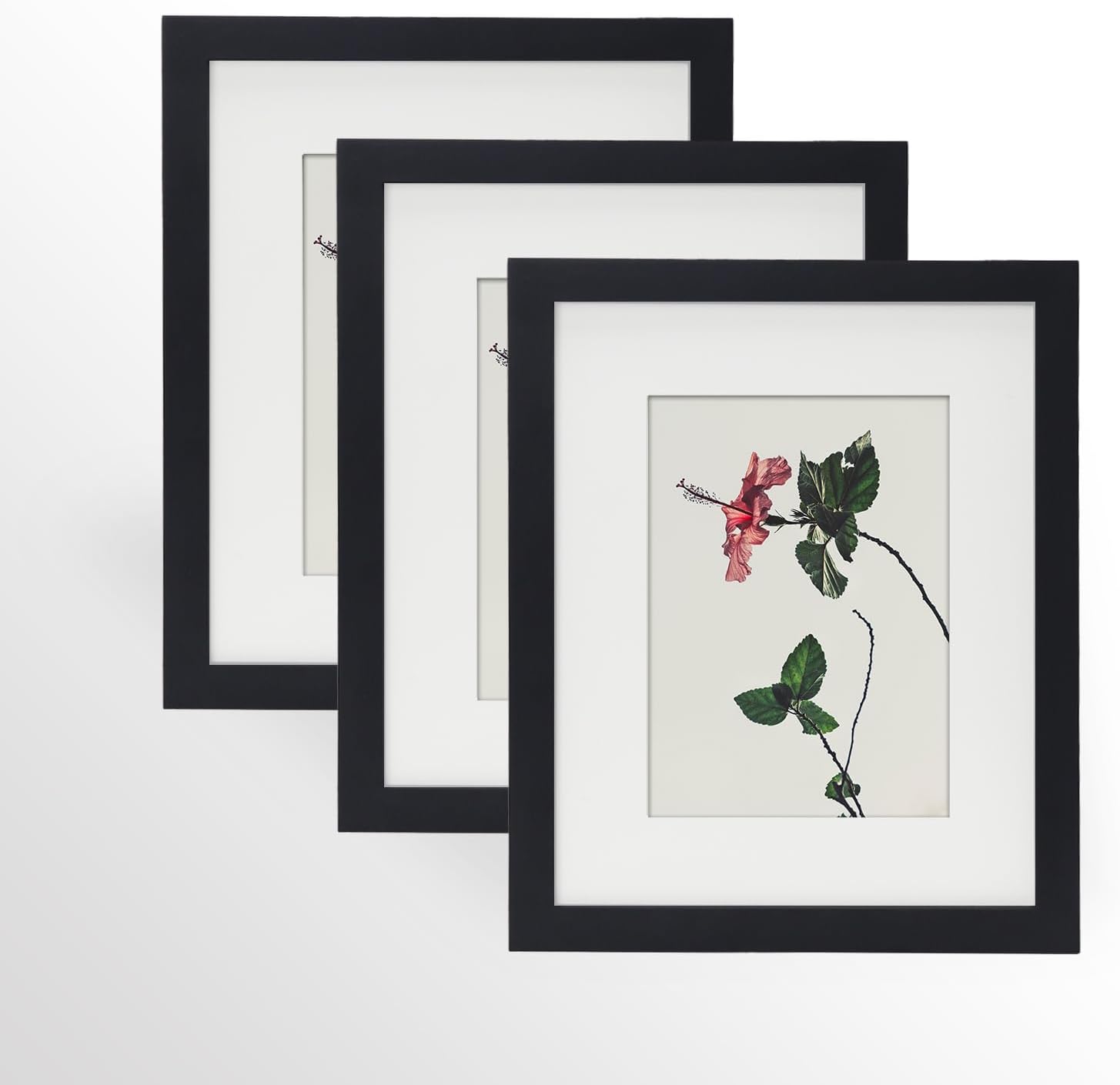 ZMTECH A4 Picture Frames, A4 Frame Black Modern Photo Frames for Wall ...