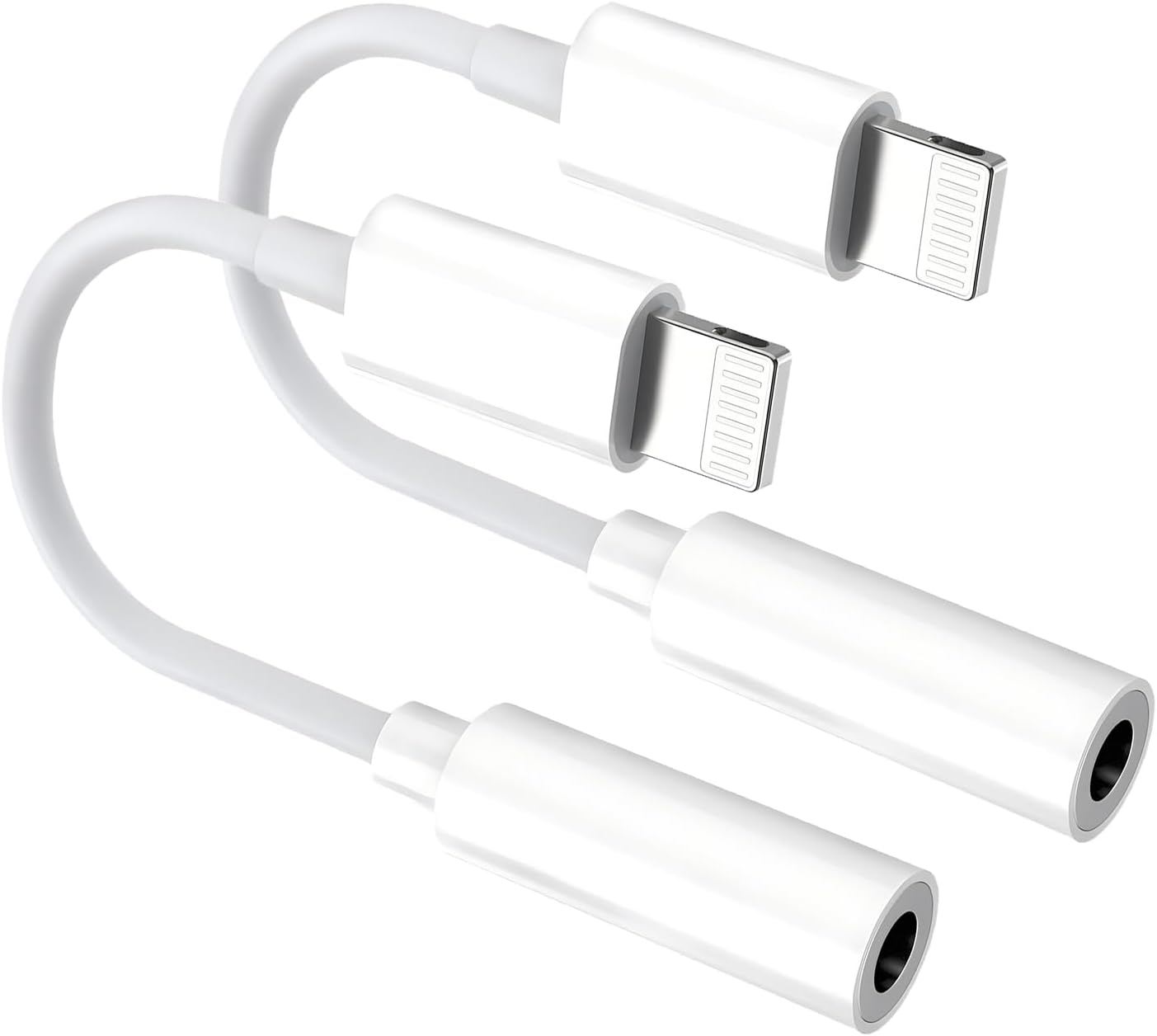 Amazon.com: [Apple MFi Certified] 2 Pack Lightning to 3.5mm Aux Audio ...