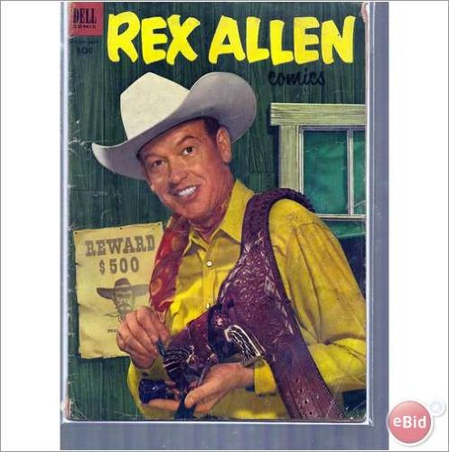 Amazon.com: 1953 Rex Allen Comic March-May No. 8 Comic Book (Rex Allen ...