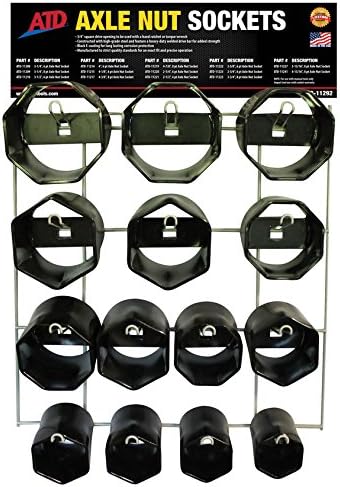Amazon.com: ATD Tools 11210.0 3-1/2" 6 Point Axle Nut Socket : Automotive