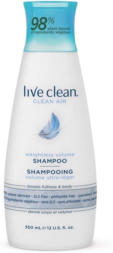 Amazon.com : Live Clean Shampoo, Moisturizing Coconut Milk, 12 Oz ...