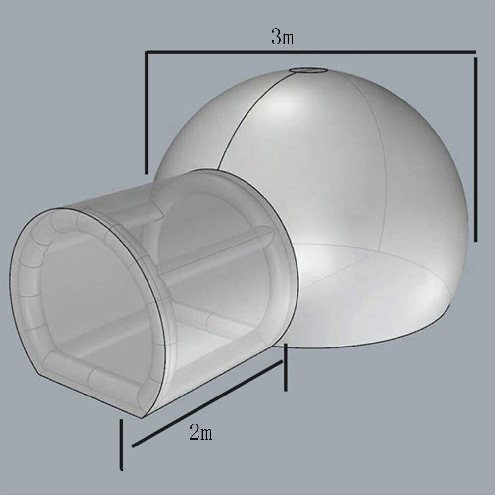 Buy MyStelar Transparent Bubble Dome - Geodesic Dome House to View ...