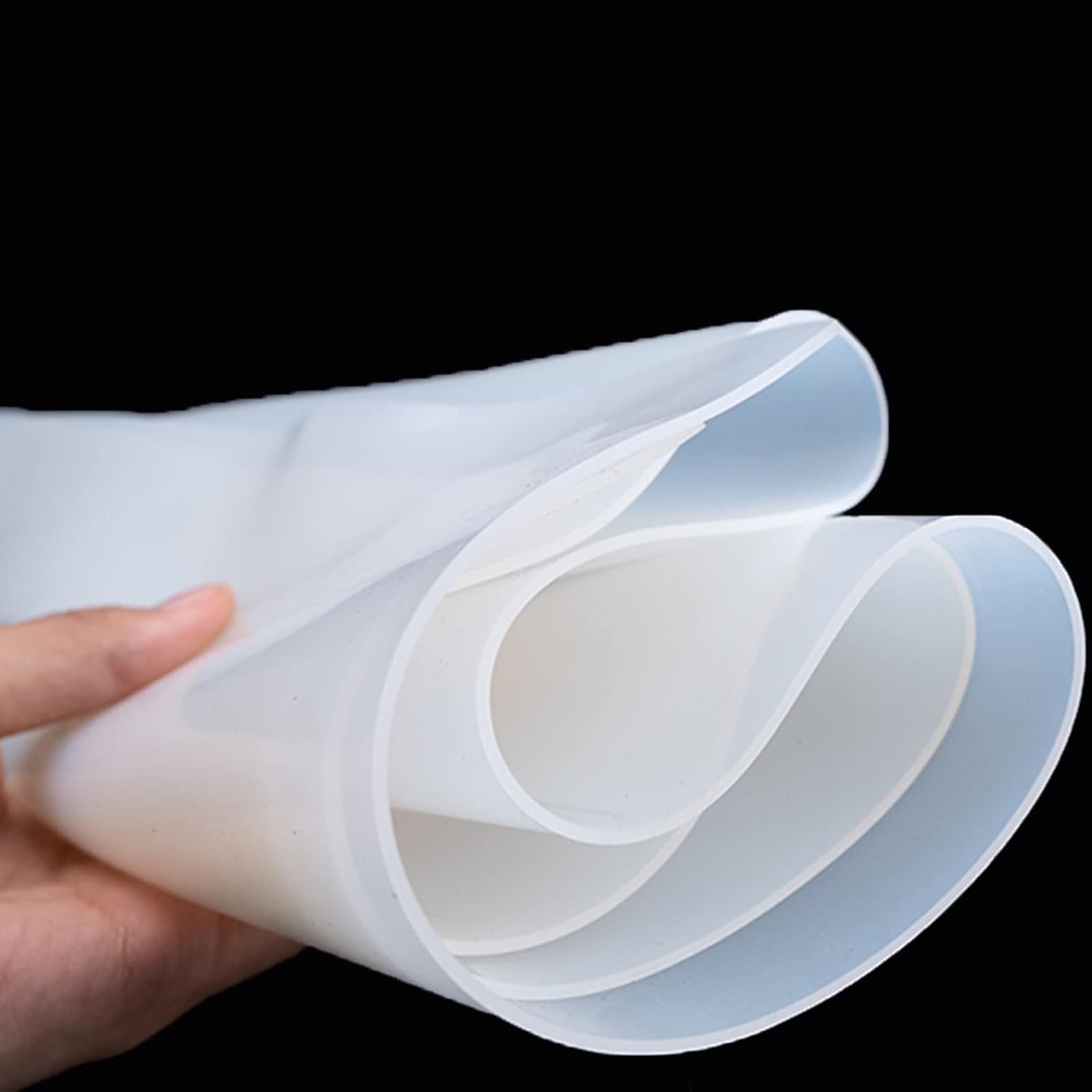 Thin Silicone Rubber Sheet Heat Resistant Gaskets Panel DIY Material ...