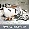 All-Clad Easy Clean Pro Deep Fryer, 3.5L, Silver, Removable Basket ...