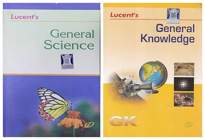 Lucent's General Science 2024-25 & Lucent's General Knowledge 2024-25 ...