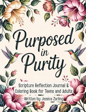 Amazon.com: Purposed in Purity: Scripture Reflection Journal & Coloring ...