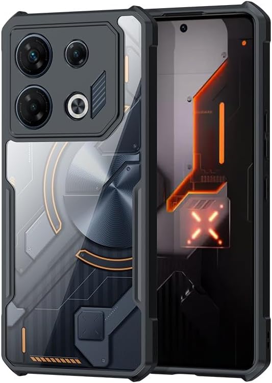 SPAZY CASE® Infinix GT10 Pro Back Cover | Transparent Crystal Clear ...