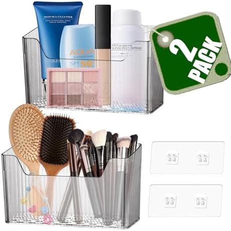 Amazon.com: Poeland 3 Pack Wall Mounted Storage Organizer, Cabinet Door ...