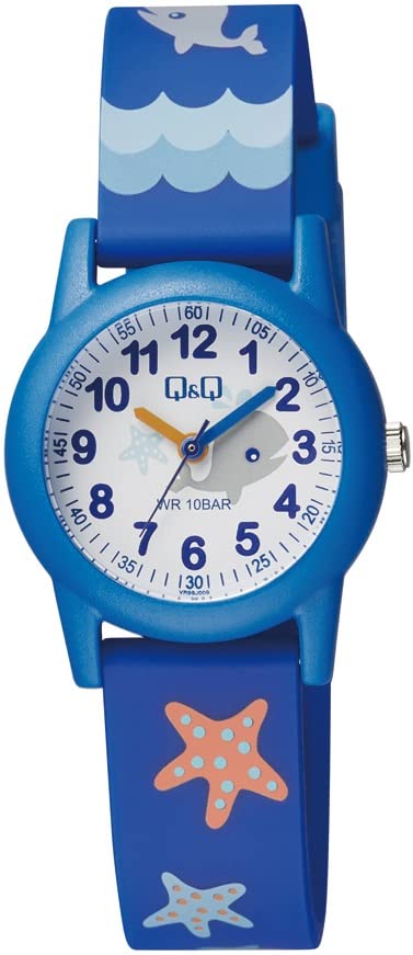 Q&Q Analog White Dial Girl's Watch-VR99J009Y : Amazon.in: Watches