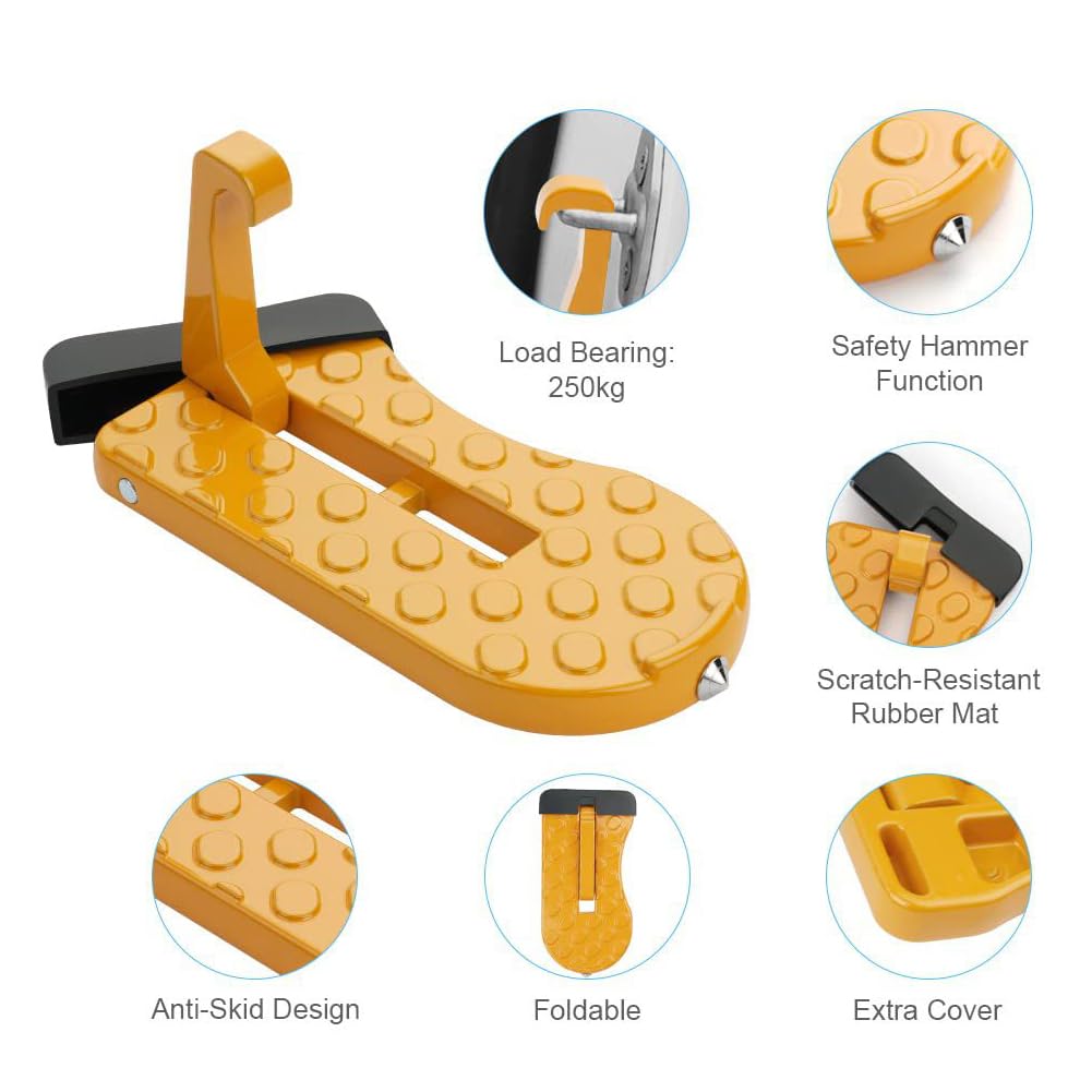 Snapklik.com : Car Door Step For Easy Roof Access -Multi-Foldable ...