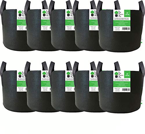 gardeners corner 10 x Hydroponic Root Fabric Smart Pot Grow Bags Plant ...