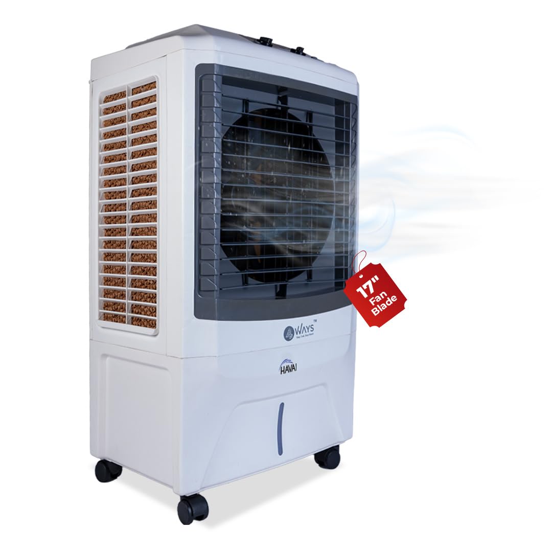 HAVAI 4 Way Plus Cooler | 17-Inch Fan Blade | High Thrust Energy | 500 ...
