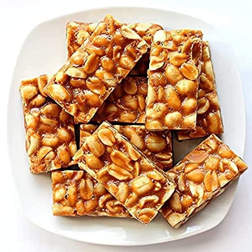 Healthy Pure Natural Jaggery Peanut Chikki | Bellam Palli Achu ...