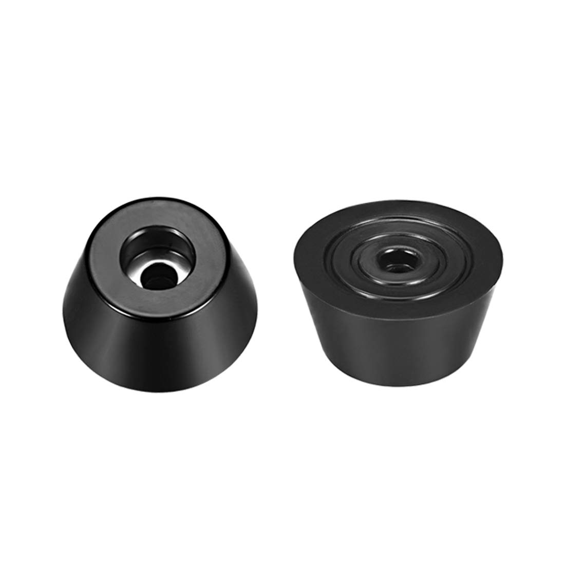 uxcell Rubber Feet Buffers Pads D30x22xH15mm Black 4pcs - Amazon.com