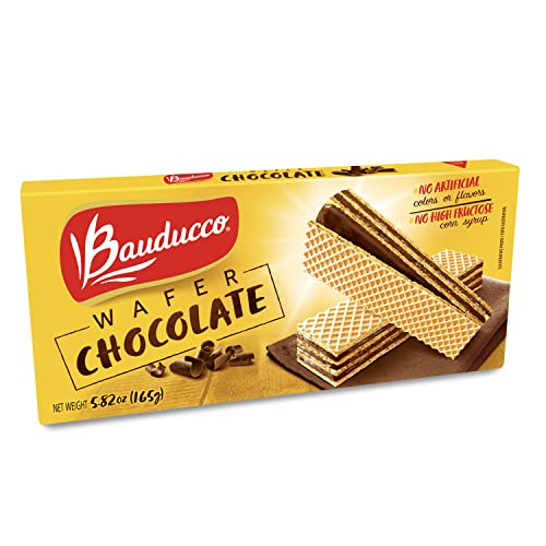 Bauducco Chocolate Wafers - Crispy Wafer Cookies With 3 Delicious ...