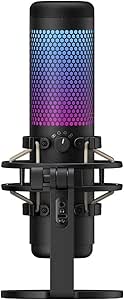 QuadCast S Gaming Microphone for Recording and Streaming On PC and Mac ...