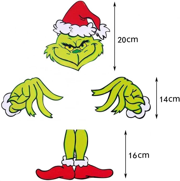The Grinch Full Body Clip Art