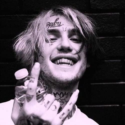 Blue Throat Trident Collection American Rapper Emo Lil Peep Poster 12× ...