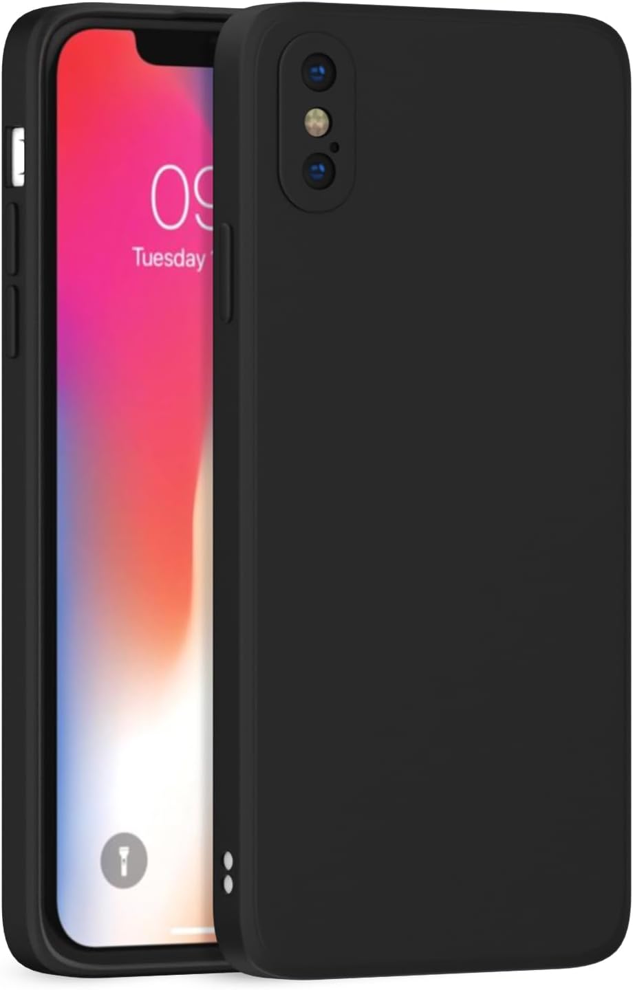 Spigen Liquid Air Back Cover Case for iPhone Xs | iPhone X (TPU | Matte ...