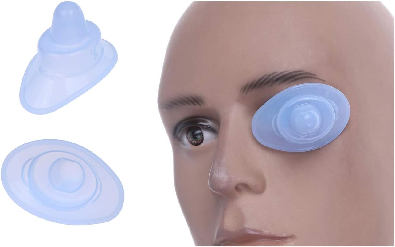 2 Soft Silicone Easy Eye Wash Cups Reusable Optical First aid Cups ...