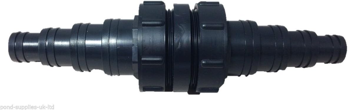 1.5″/43MM 4 Stepped Black HOSETAIL Solvent Weld KOI Fish Pond Tank ...
