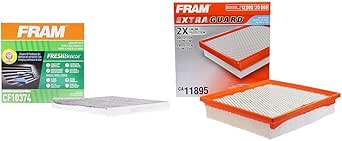 Amazon.com: FRAM Cabin & Engine Air Filters for Dodge/Toyota Vehicles ...