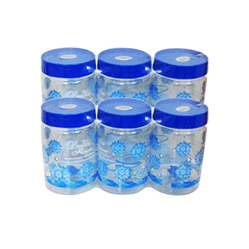Buy 500 ml Plastic Food Storage Containers,Blue Color,Pack of 6 pieces ...