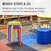 Amazon.com: Norwood Commercial Furniture Stacking Stools for Kids and ...