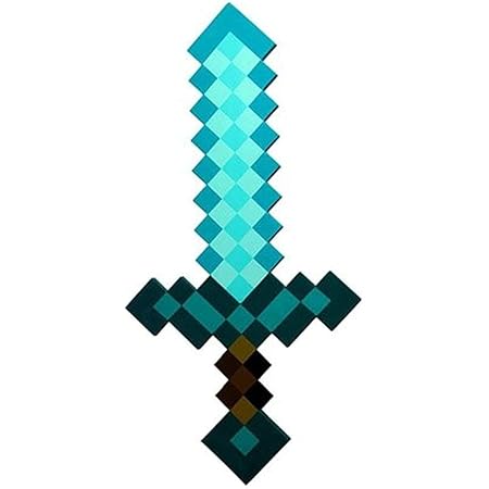 Épée Minecraft Diamant Bleue : Amazon.fr: Jeux et Jouets