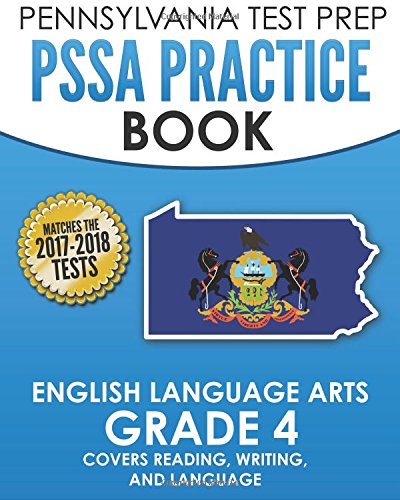 PENNSYLVANIA TEST PREP PSSA Practice Book English Language Arts Grade 4 ...