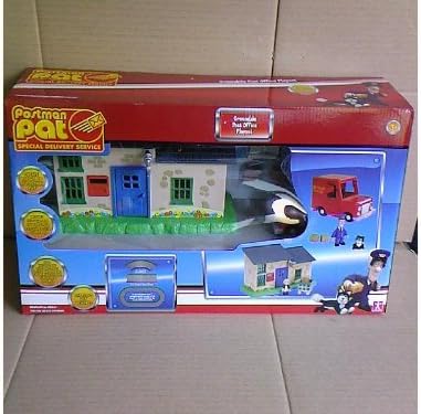 Postman Pat 16 piece Greendale Post Office Playset : Amazon.co.uk: Toys ...