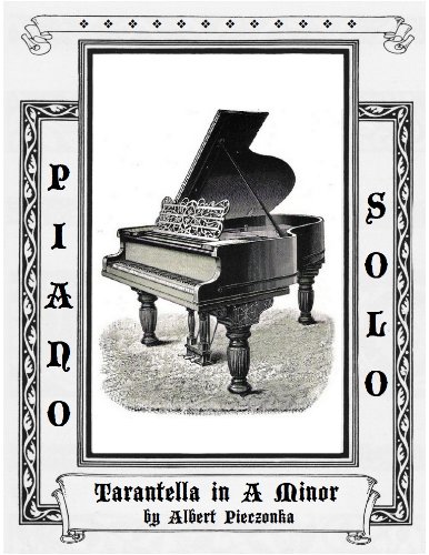 Tarantella (Tarantelle) in A Minor - Piano Solo: Amazon.com: Books