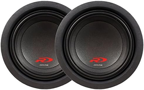 Amazon.com: Alpine SWR-8D4 Ohm 8" Subwoofer Bundle : Electronics