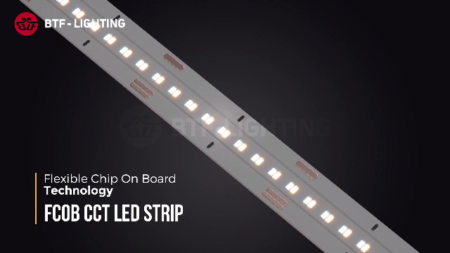 Watch BTF-LIGHTING FCOB CCT LED strip on Amazon Live