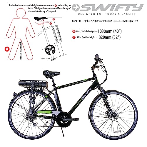 Routemaster Electric Bike from Swifty – 36 volt Electric Bike for ...
