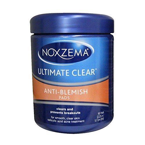 Amazon.com : Noxzema Noxzema Triple Clean Anti-Blemish Pads, 90 each ...