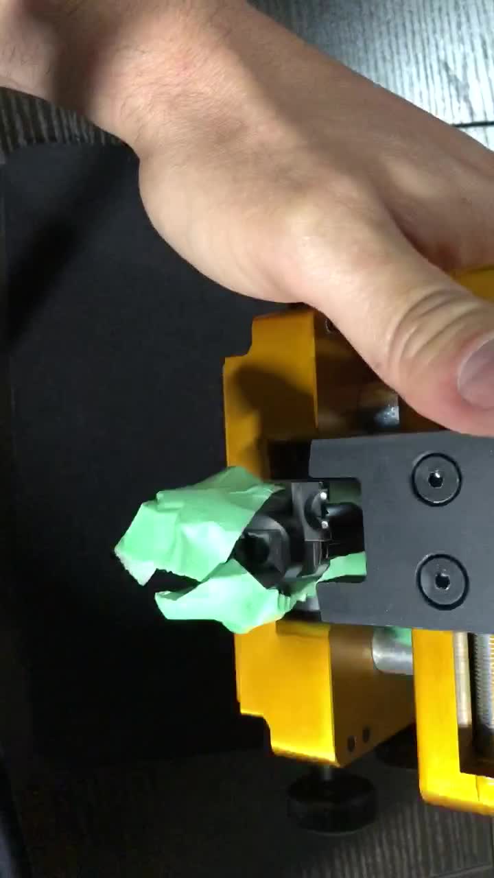 Watch Installing rear sight on Beretta 92FS on Amazon Live