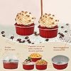 Amazon.com: Baking Cups With Lids, BAKINGPAK 50PCS 4OZ Mini Aluminum ...