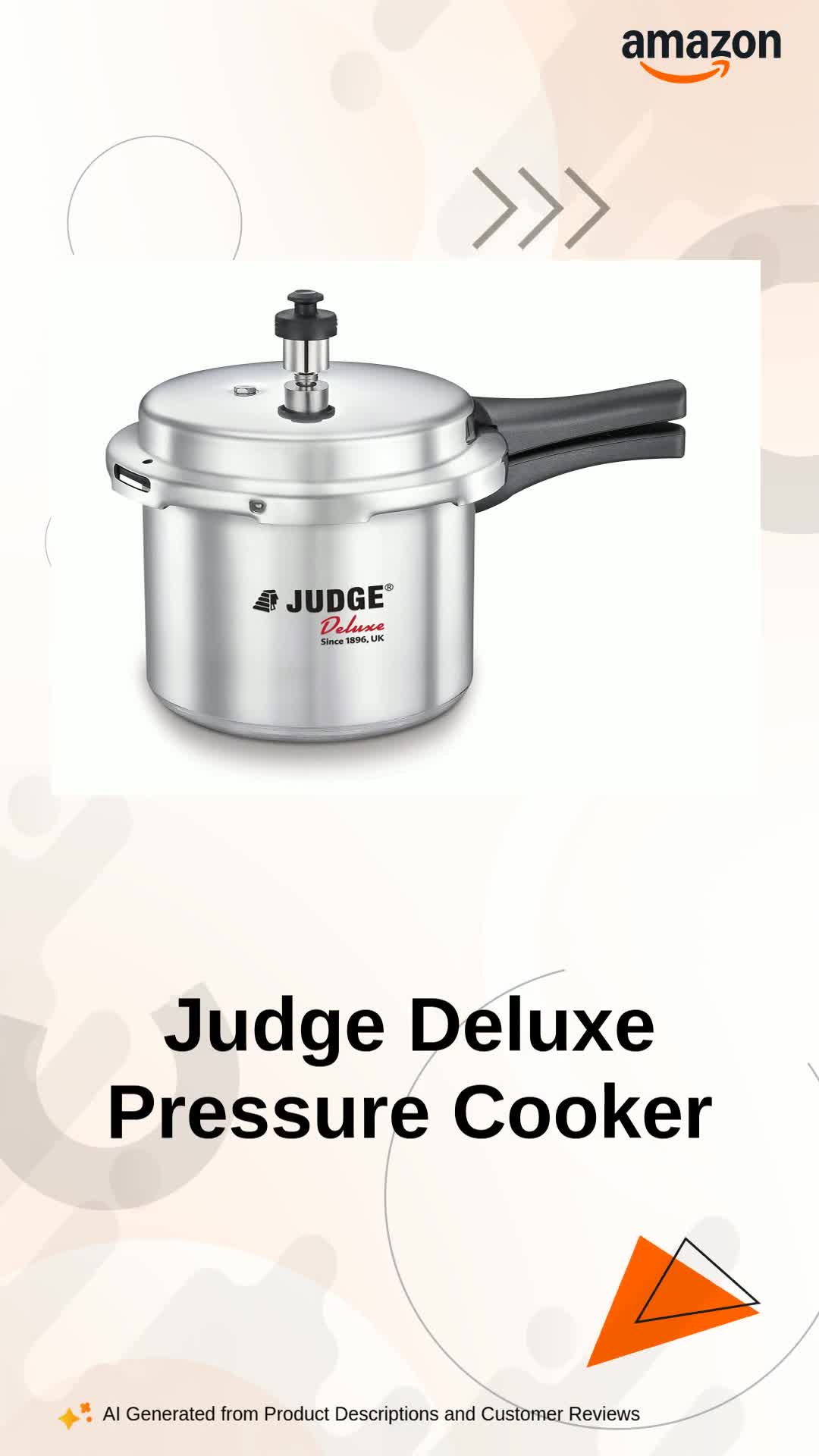 Watch Judge Deluxe Pressure Cooker on Amazon Live