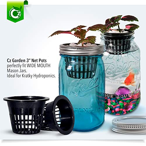 3 inch Net Pots Cz All Star Round Heavy Duty Cups Wide Lip Design ...