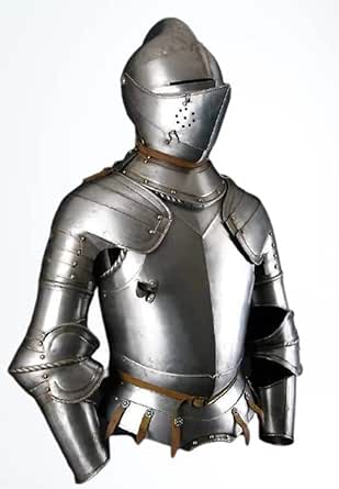 Amazon.com: Medieval Armror Plate Armor Knight Suit Battle Ready Steel ...