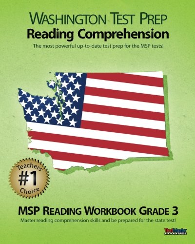 Washington Test Prep Reading Comprehension Msp Reading Workbook Grade 3 ...