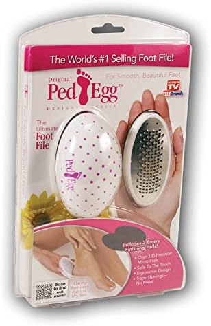 Amazon.com : Ped Egg Pedicure Foot File, Colors may vary : Beauty ...