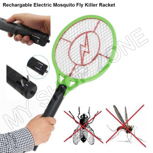 Heavy duty RECHARGEABLE Mosquito Bat For (Mosquito, Housefly, Insect ...
