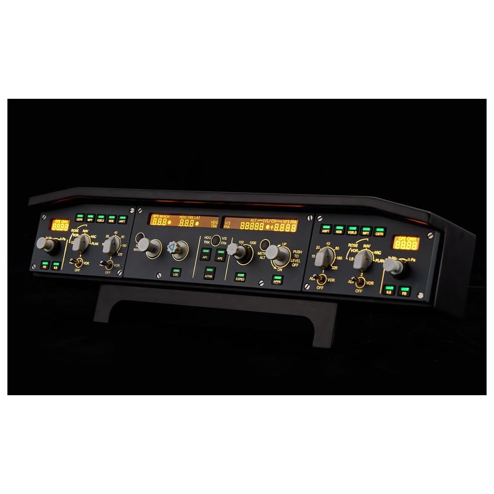 WingFlex Flight Simulator Unidade de Controle de Voo Airbus FCU A320,