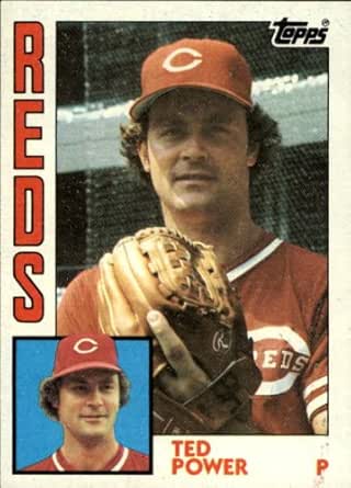 Amazon.com: 1984 Topps Baseball Card #554 Ted Power : Collectibles ...
