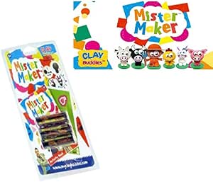 X 6 MISTER MAKER CLAY BUDDIES - MINI CLAY - CREATE YOUR OWN FARMYARD ...