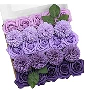 Amazon.com: TINGE TIME Fall Artificial Flowers Combo Box Set, Fake ...