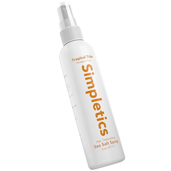 Amazon.com: Simpletics Himalayan Sea Salt Spray for Hair - All Natural ...