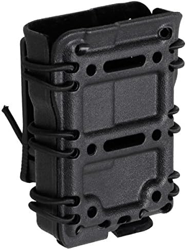 Amazon | G-code Scorpion タイプ タクティカル 5.56mm ライフルマグキャリアー マガジンポーチ BK ブラック ...